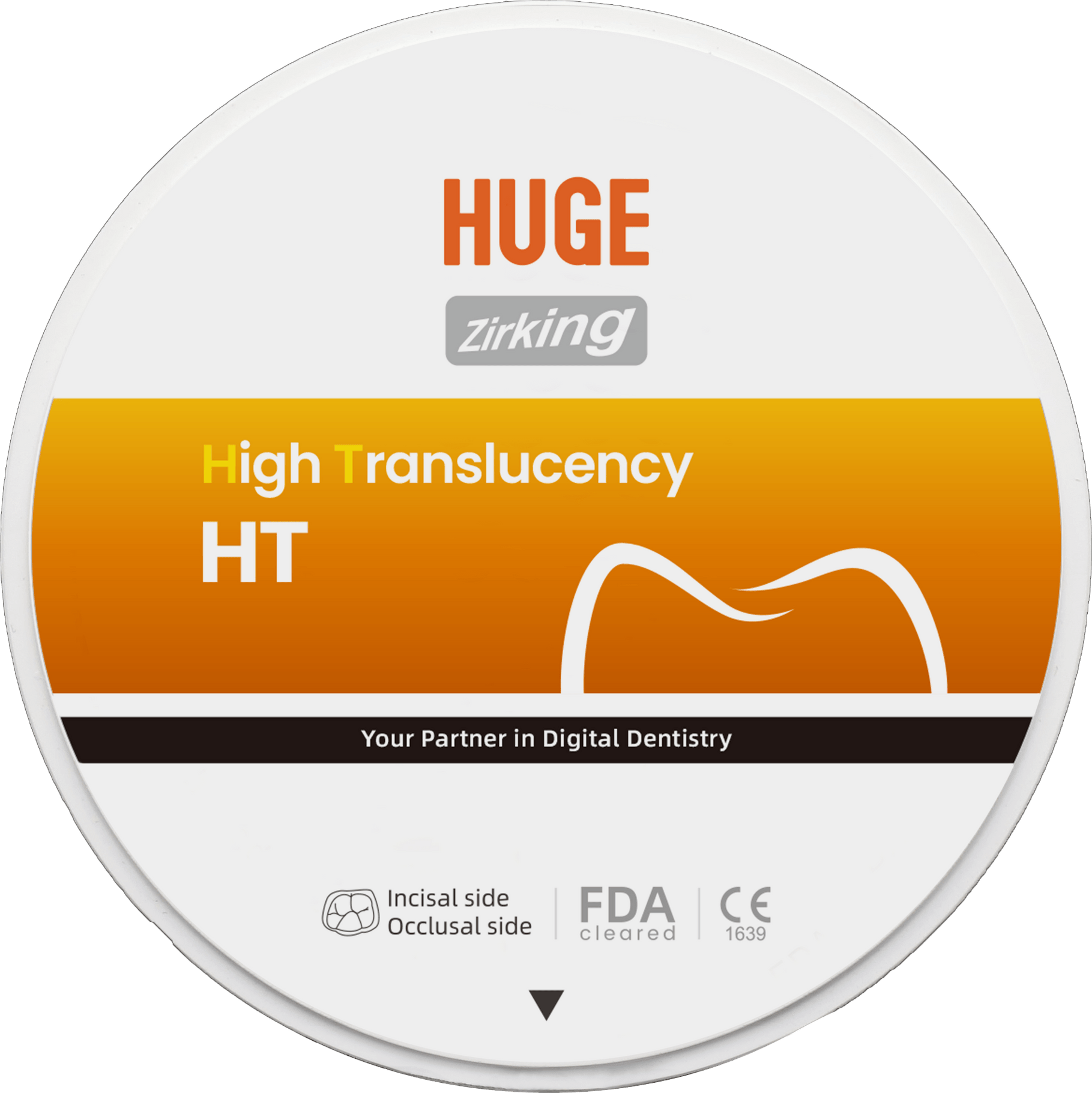 Prime High Translucency (HT) Zirconia Block — HUGE Dental