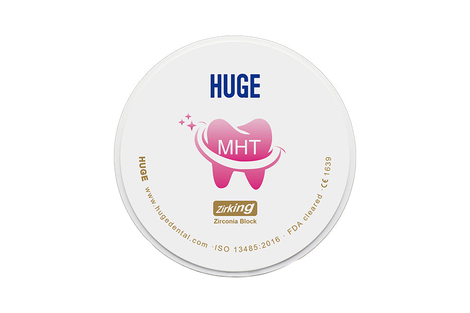 Prime Multilayer High Translucency (MHT) Zirkonoxidblock — HUGE Dental